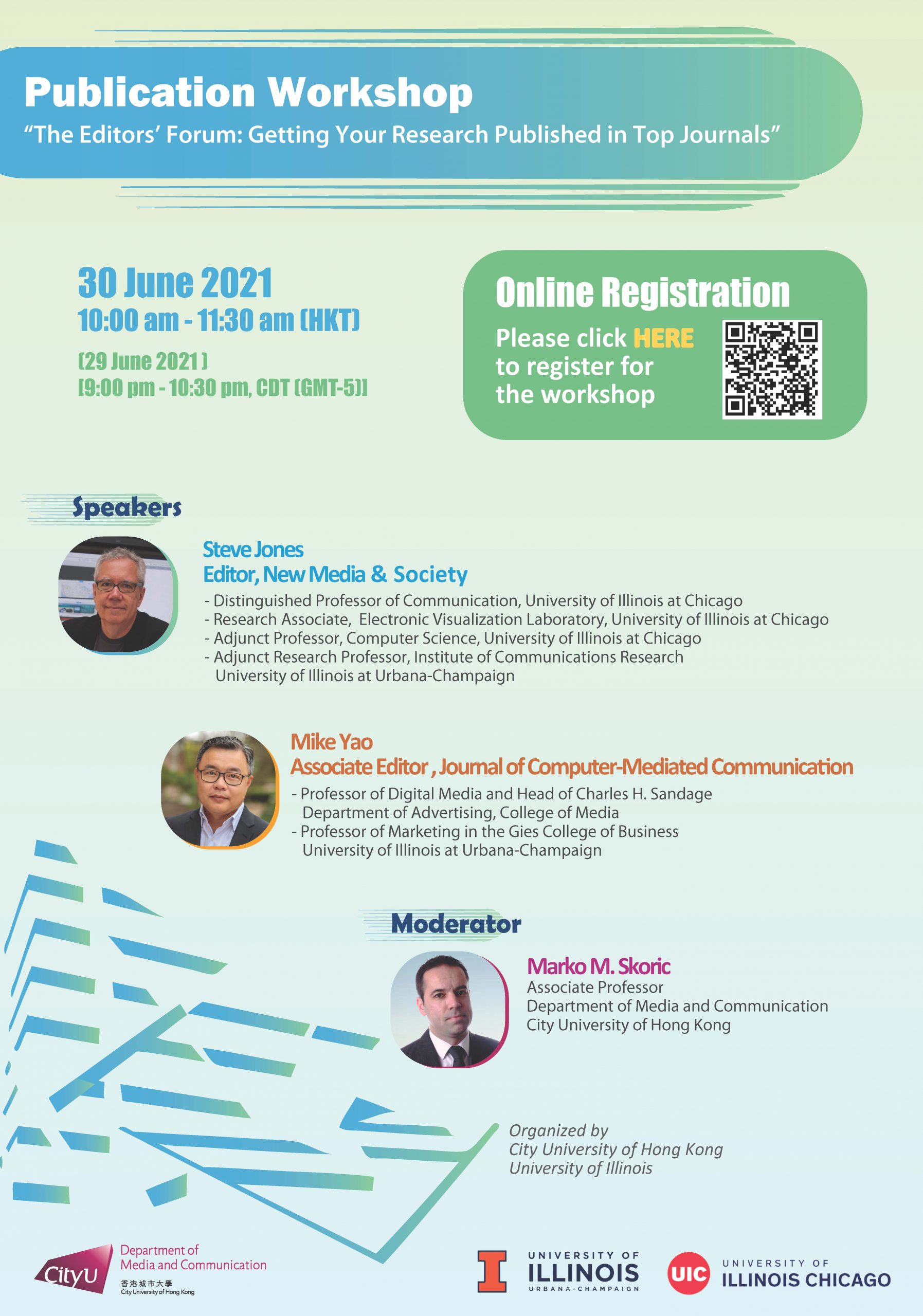 Publication Workshop – “The Editors Forum: Getting Your Research ...